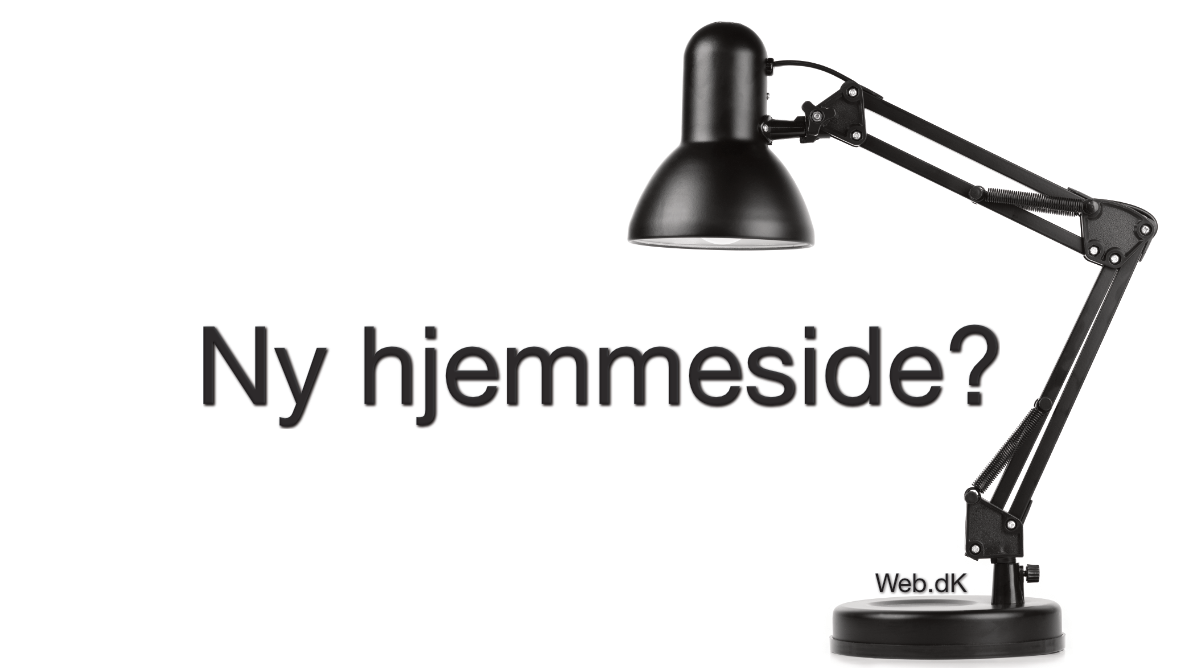Ny hjemmeside i 2024 - Lad mig hjælpe dig - WebdK
